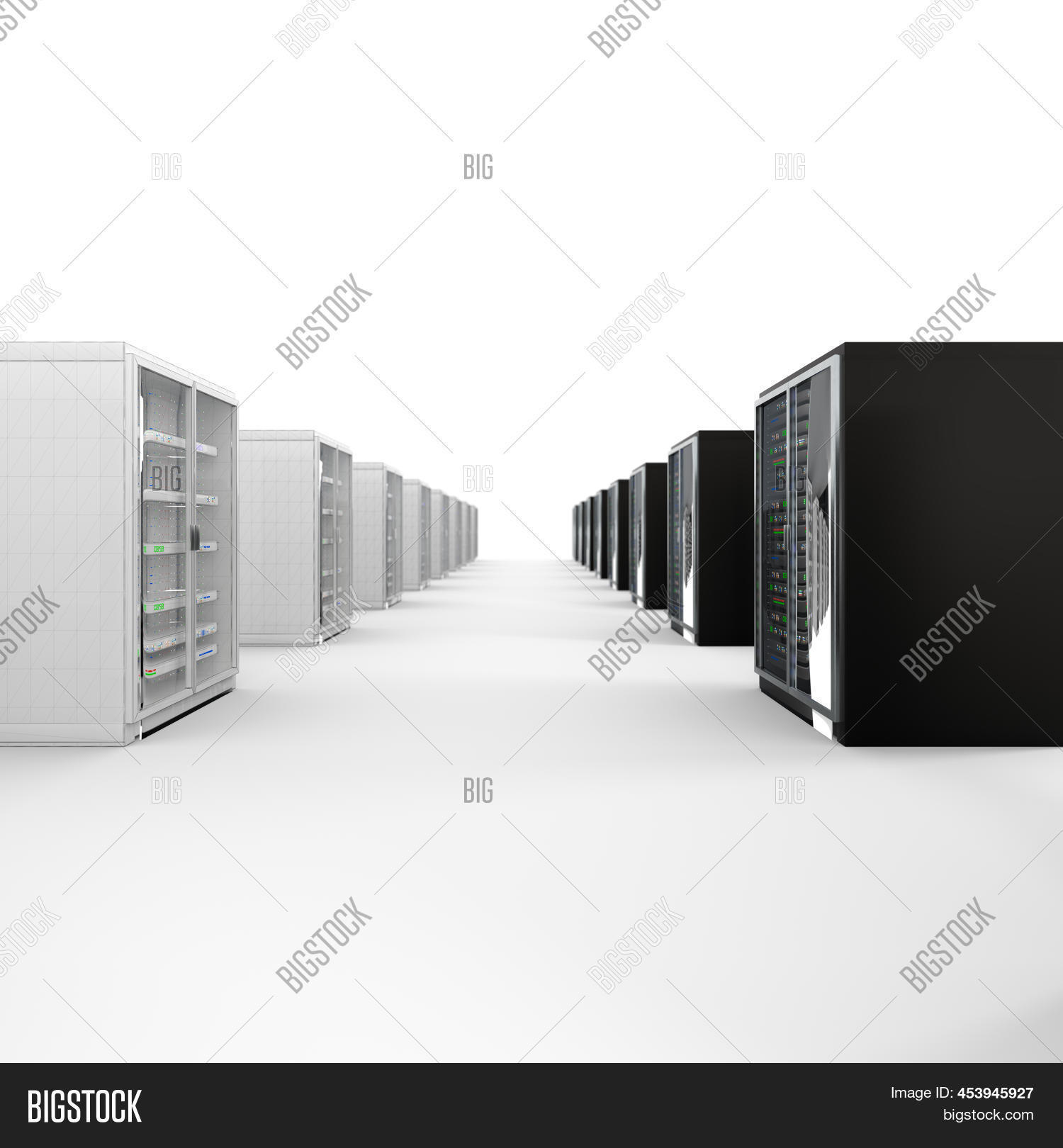 Modern Server Rack. Image & Photo (Free Trial) | Bigstock