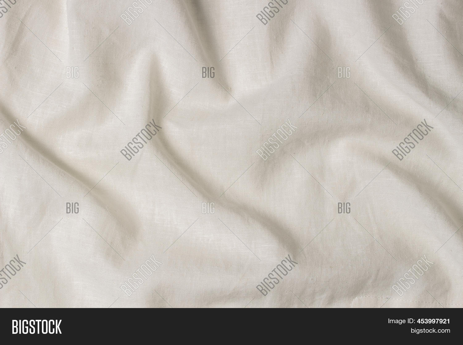 White Crumpled Linen Image & Photo (Free Trial) | Bigstock