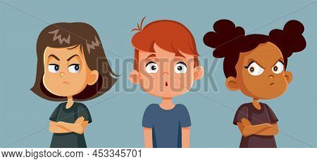 Angry Girls Upset Vector & Photo (Free Trial) | Bigstock