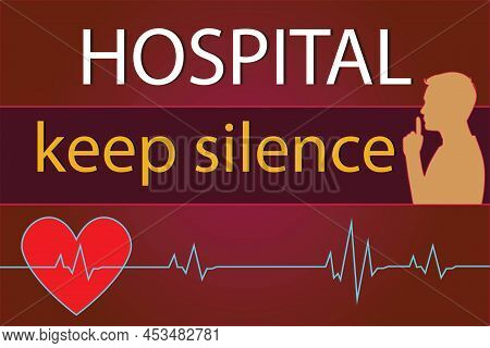 Hospital Keep Silence Vector & Photo (Free Trial) | Bigstock