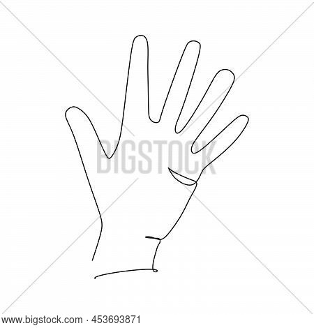 Wave Hand Gesture Vector & Photo (Free Trial) | Bigstock