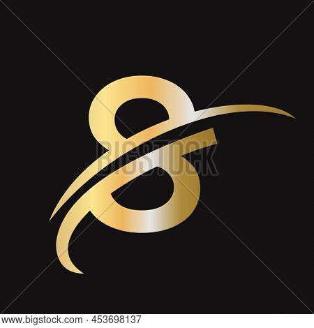 Initial Letter 8 Logo Vector & Photo (Free Trial) | Bigstock