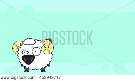 Funny Ram Cartoon Vector & Photo (Free Trial) | Bigstock