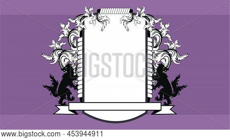 Heraldic Wolf Crest Vector & Photo (Free Trial) | Bigstock