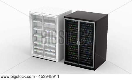 Modern Server Rack. Image & Photo (Free Trial) | Bigstock