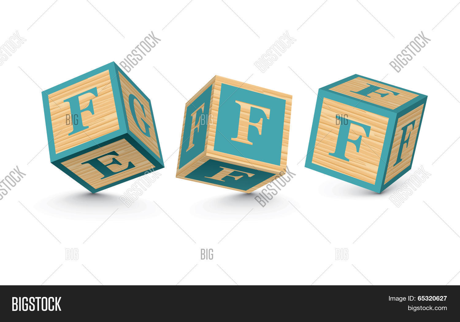 Letter F Wooden Vector & Photo (Free Trial) | Bigstock