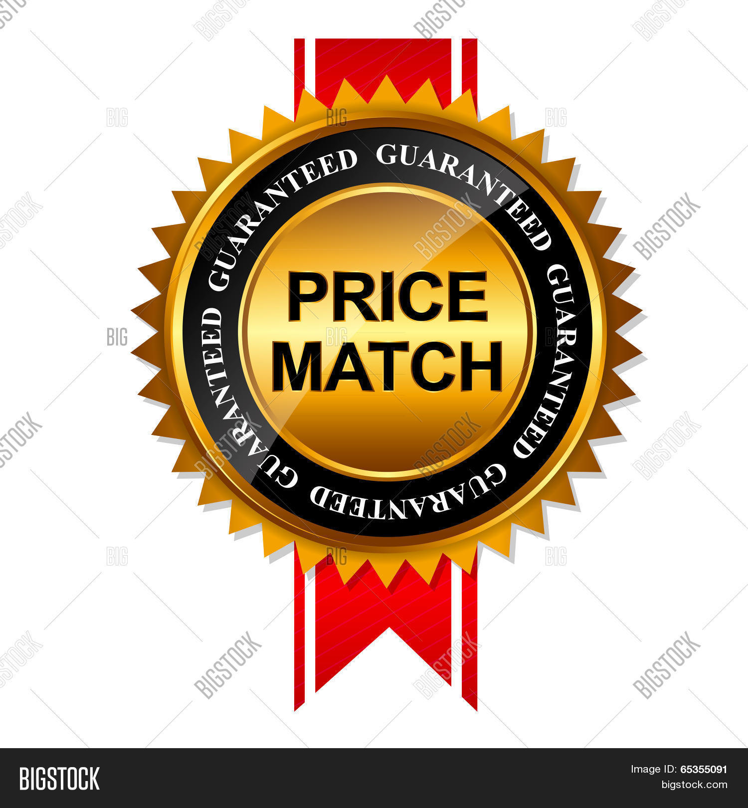 Price Match Guarantee Vector & Photo (Free Trial) | Bigstock