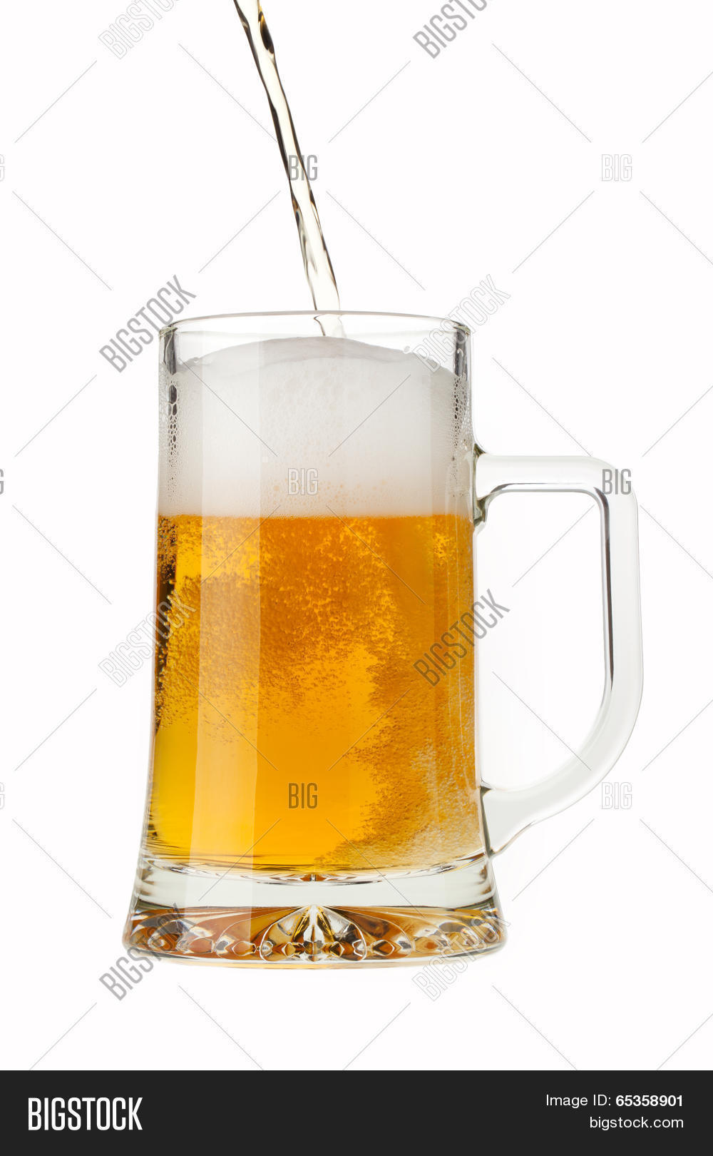 Pouring Mug Beer On Image & Photo (Free Trial) | Bigstock