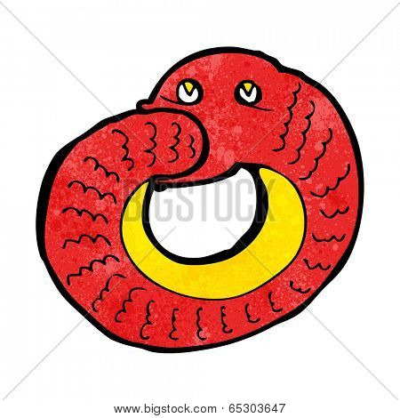 Cartoon Snake Eating Image & Photo (Free Trial) | Bigstock