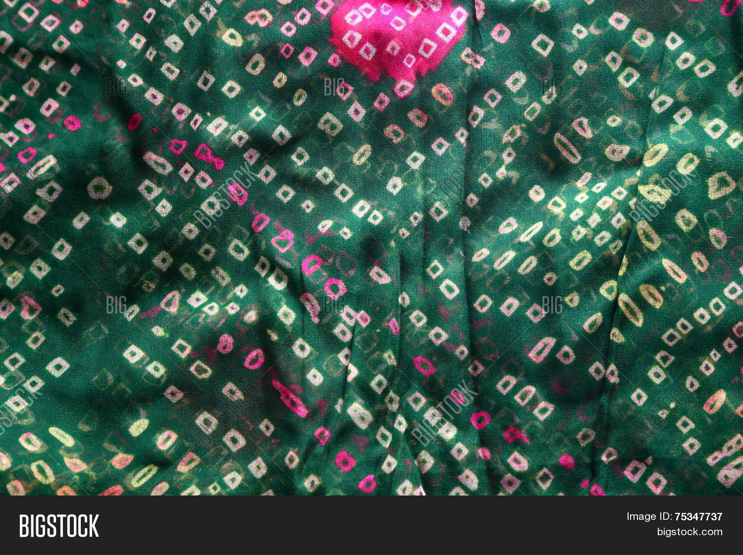 Indian Bandhej Saree Image & Photo (Free Trial) | Bigstock