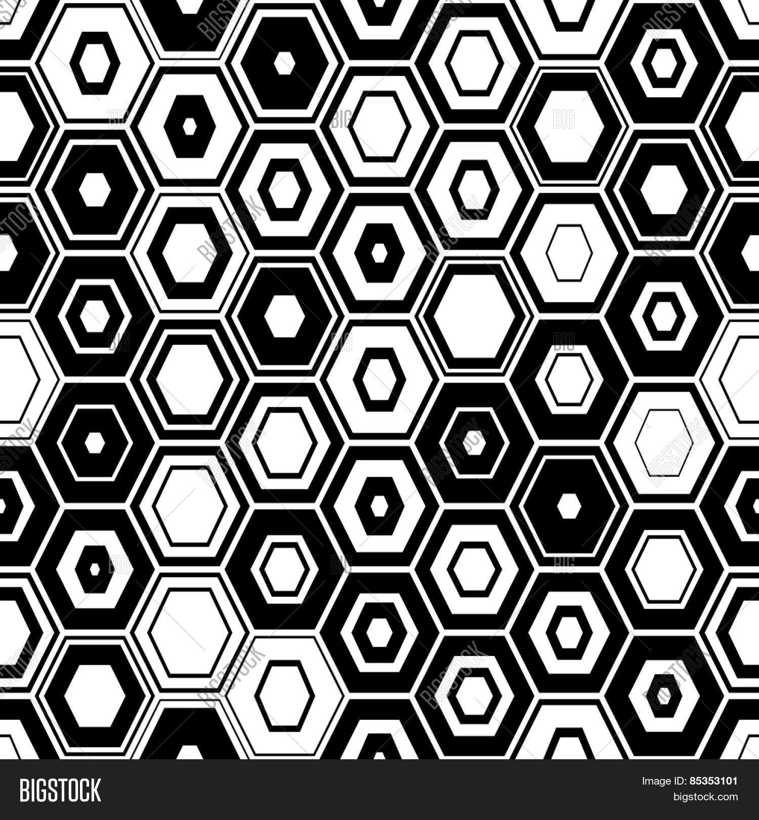 Seamless Hexagon Vector & Photo (Free Trial) | Bigstock