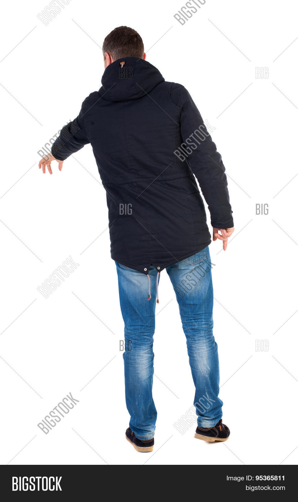 Back View Pointing Image & Photo (Free Trial) | Bigstock