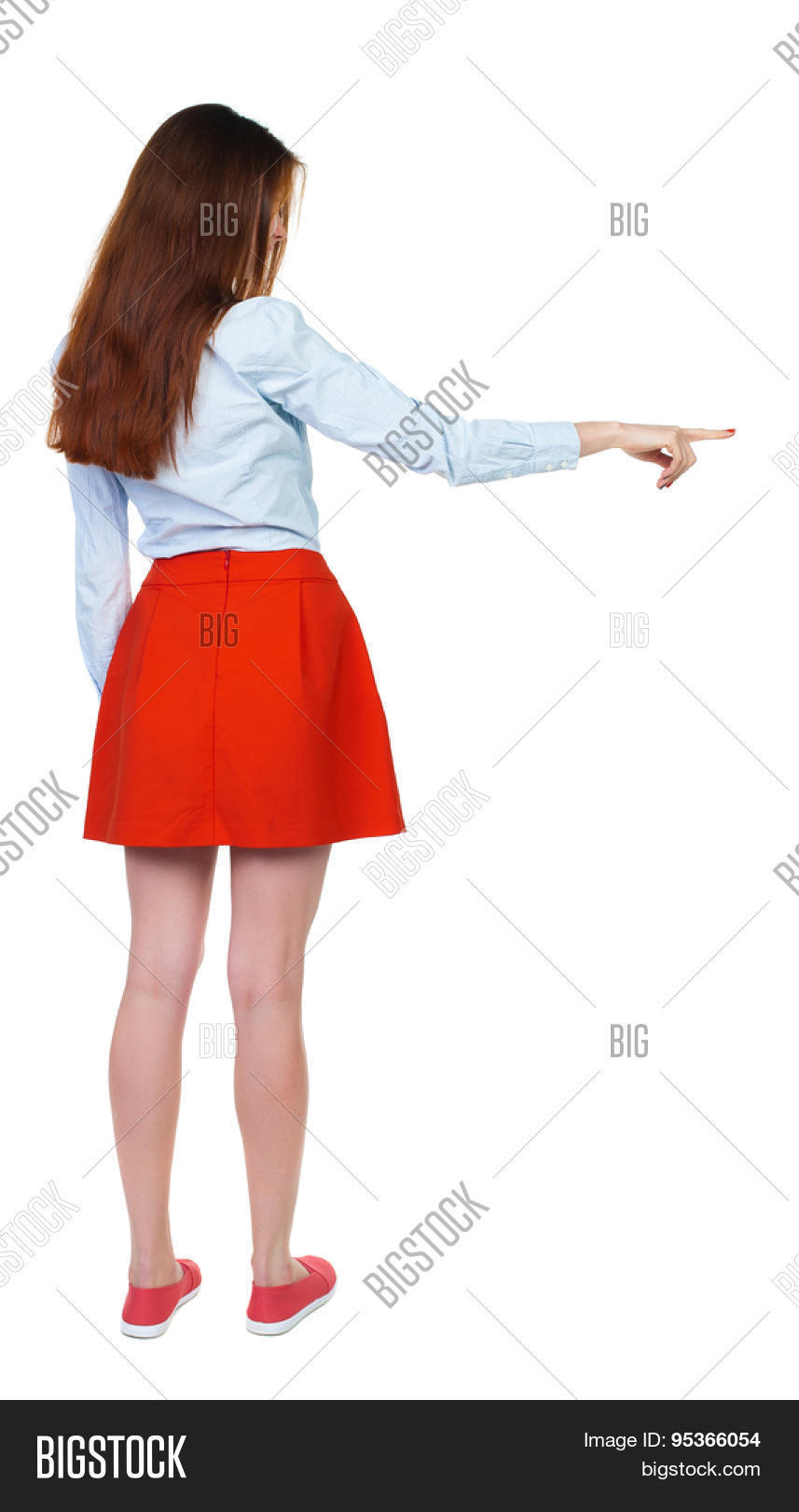 Back View Pointing Image & Photo (Free Trial) | Bigstock