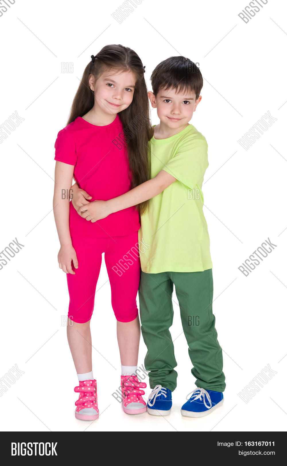 Two Cute Smiling Image & Photo (Free Trial) | Bigstock