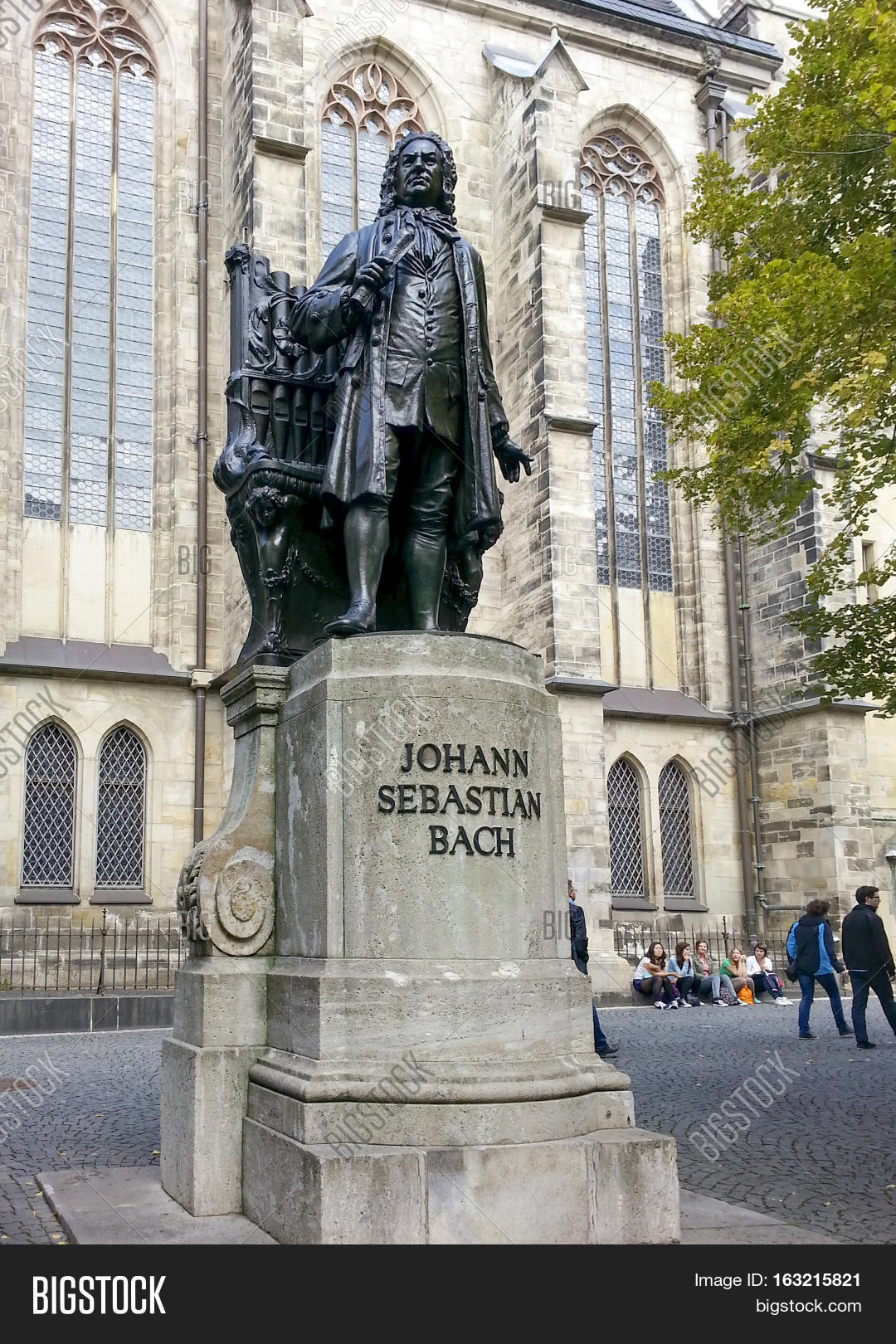 Bach Monument Stands Image & Photo (Free Trial) | Bigstock