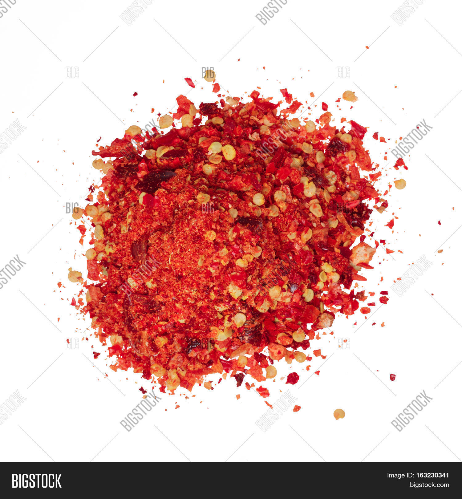 Pile Red Pepper Flakes Image & Photo (Free Trial) | Bigstock