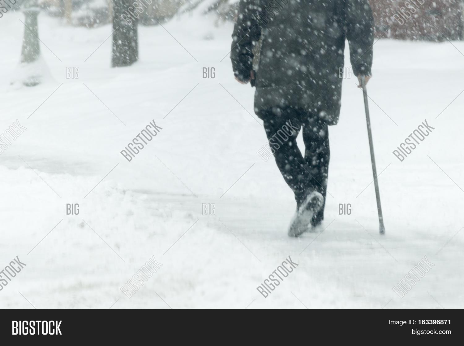 Person Walking Cane Image & Photo (Free Trial) | Bigstock