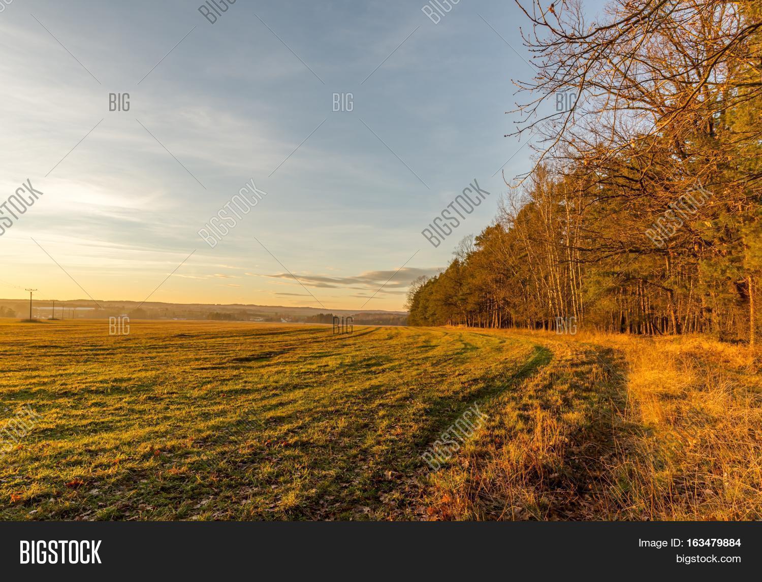 Evening Scene Autumn Image & Photo (Free Trial) | Bigstock