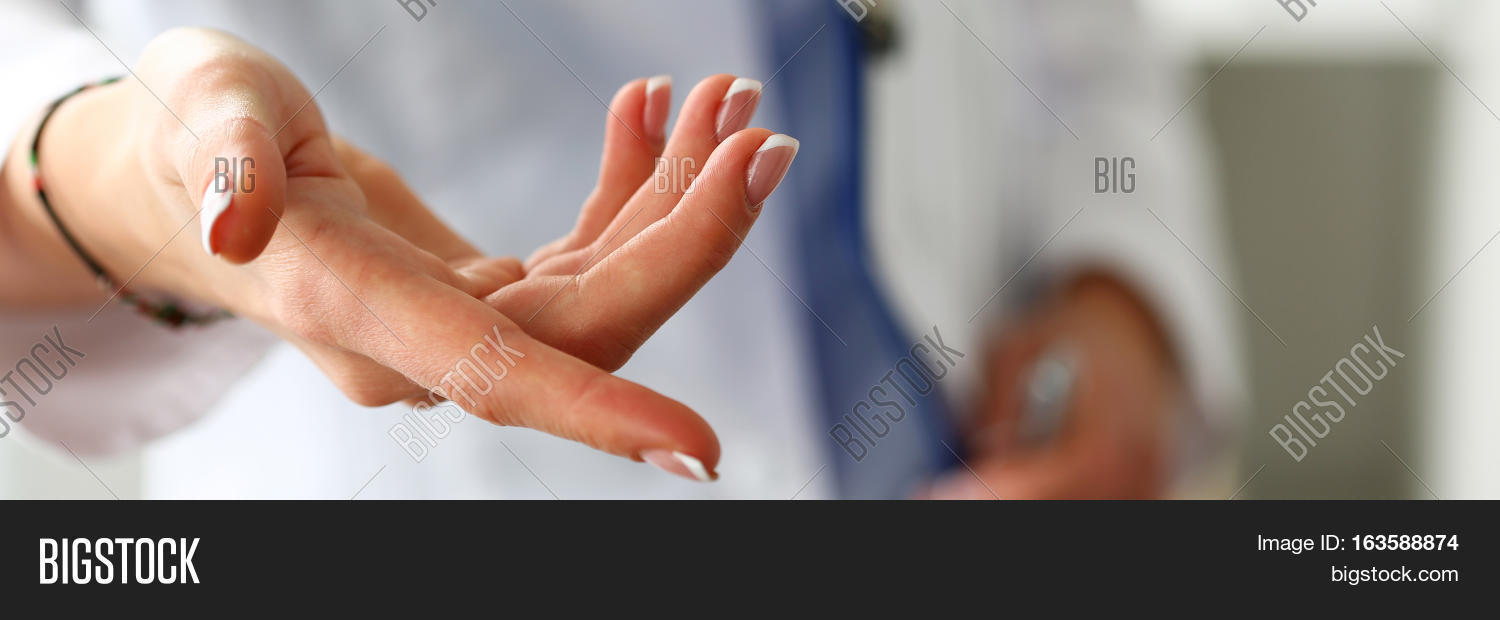Female Doctor Offer Image & Photo (Free Trial) | Bigstock