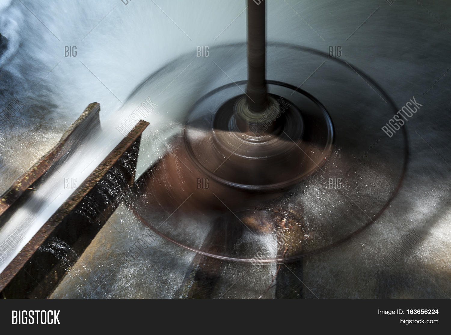 Spinning Wheel Water Image & Photo (Free Trial) | Bigstock