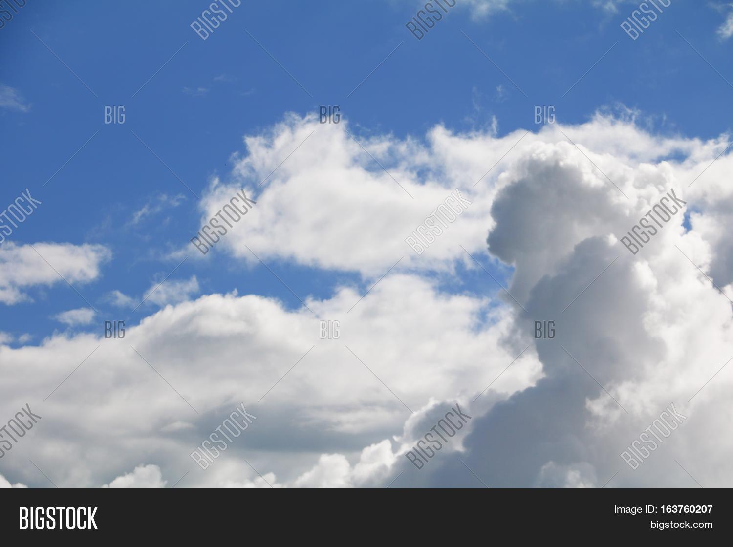 Blue Sky Big Cloud Image & Photo (Free Trial) | Bigstock