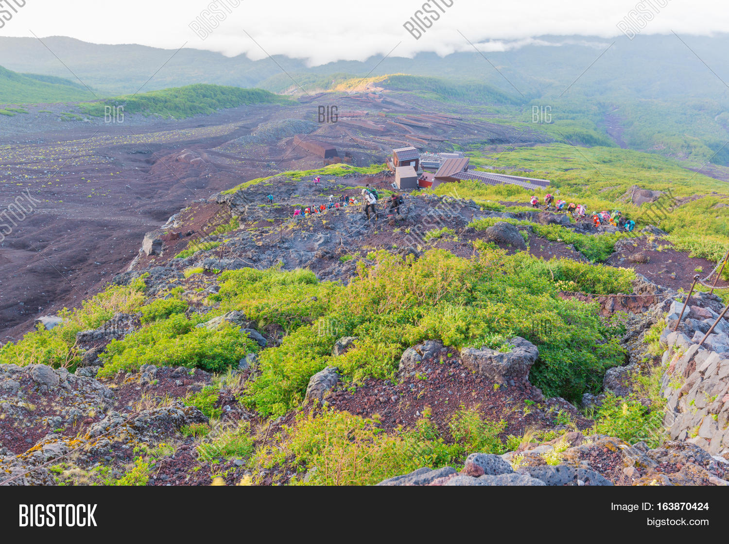 Crowds Climbers Summit Image & Photo (Free Trial) | Bigstock