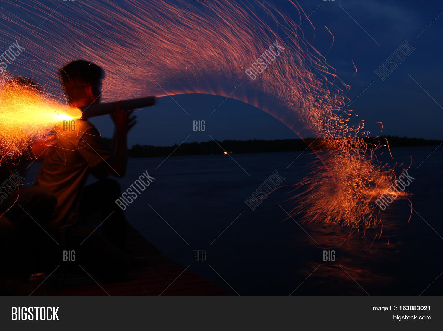 Rocket Launched Tube Image & Photo (Free Trial) | Bigstock