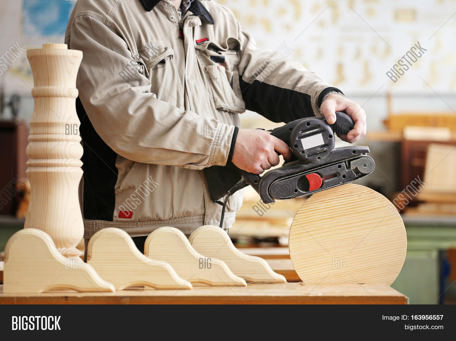Man Doing Woodwork Image & Photo (Free Trial) | Bigstock