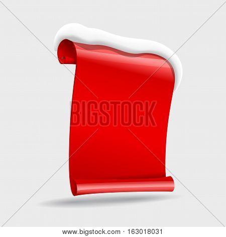 Realistic Red Paper Vector & Photo (Free Trial) | Bigstock