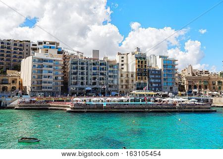 Malta City View Houses Image & Photo (Free Trial) | Bigstock