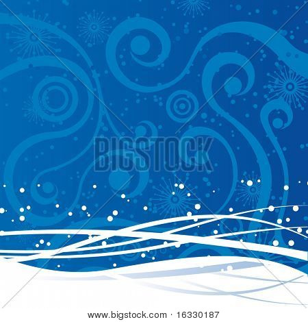 Winter Ice Swirl Lights Background Images, Illustrations & Vectors ...