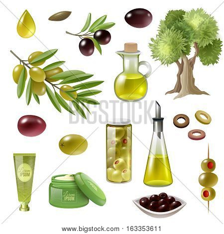 Olive Cartoon Set Vector & Photo (Free Trial) | Bigstock