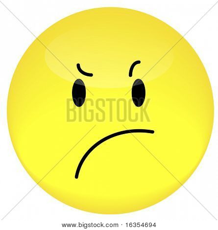 Smiley Face Frustrated Image & Photo (Free Trial) | Bigstock