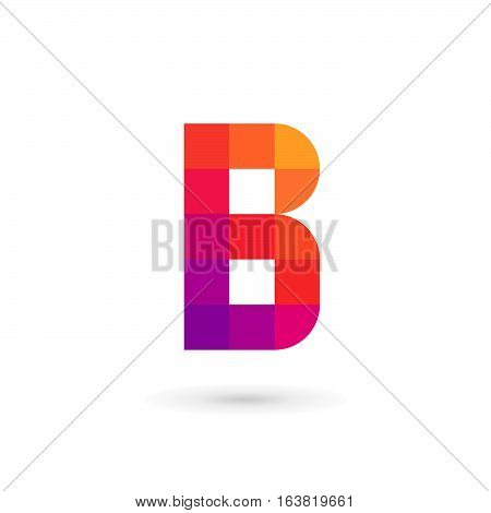 Letter B Mosaic Logo Vector & Photo (Free Trial) | Bigstock