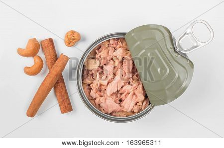 Canned Tuna Isolated Image & Photo (Free Trial) | Bigstock