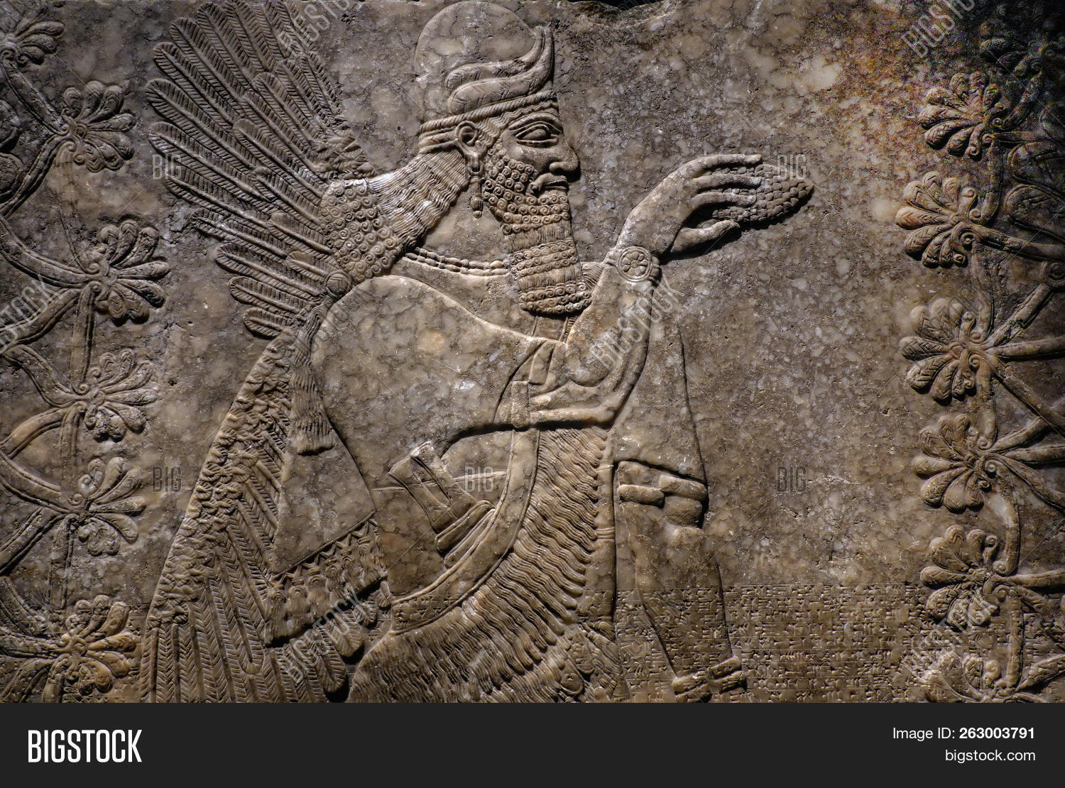 Winged Genie Panel, Image & Photo (Free Trial) | Bigstock