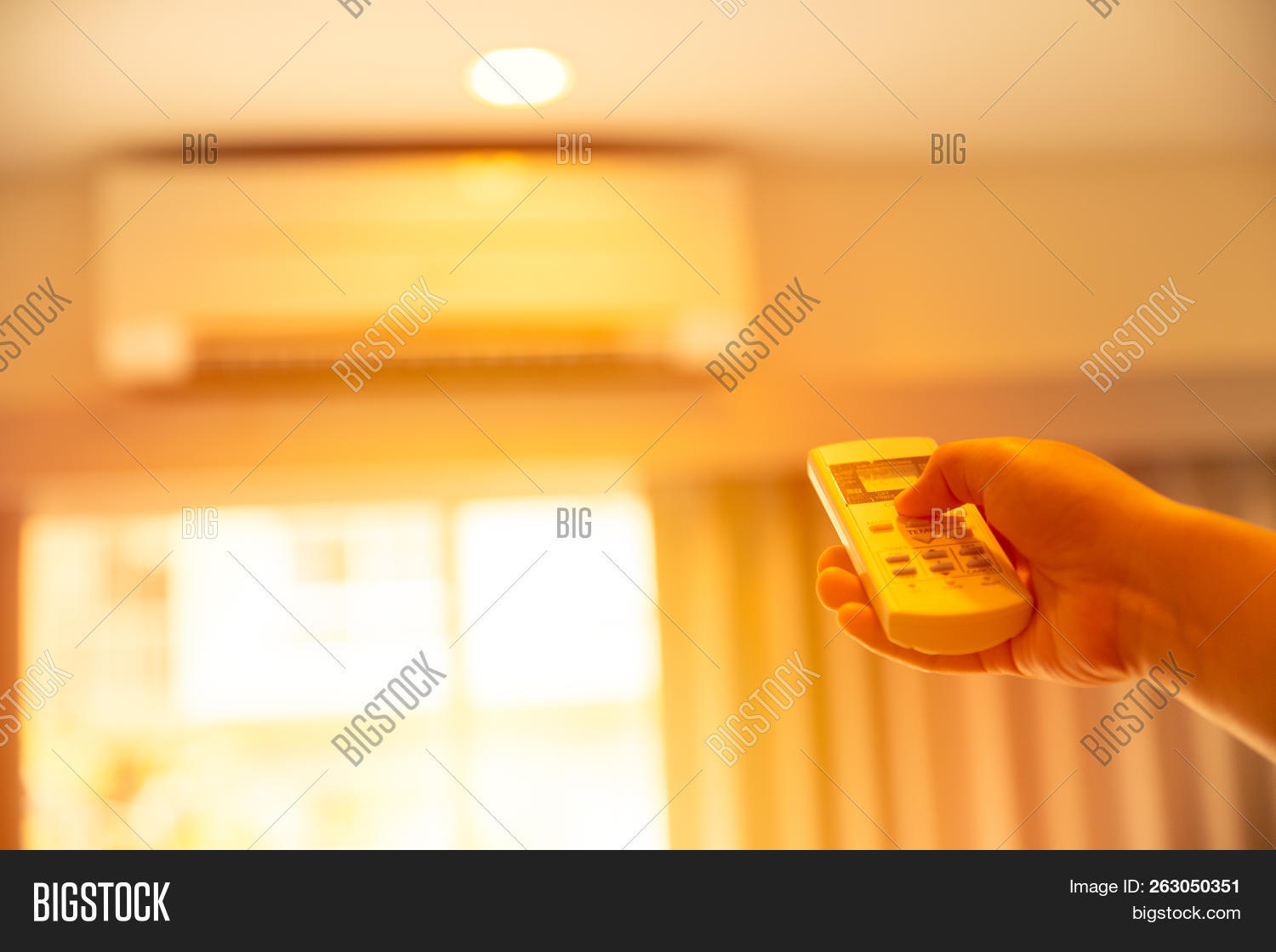 Hand Adjust Ac Image & Photo (Free Trial) | Bigstock