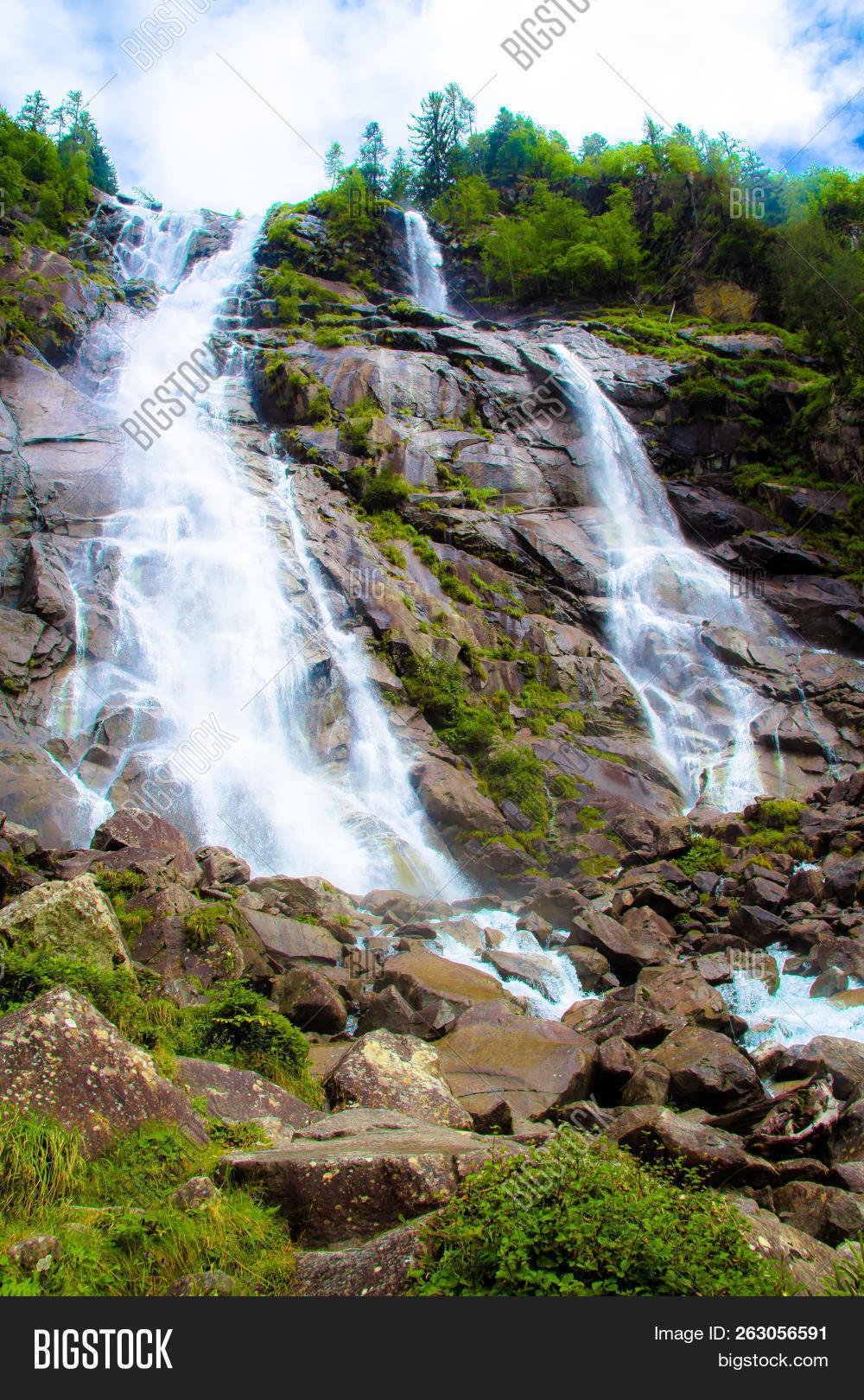 Nardis Waterfall, Val Image & Photo (Free Trial) | Bigstock