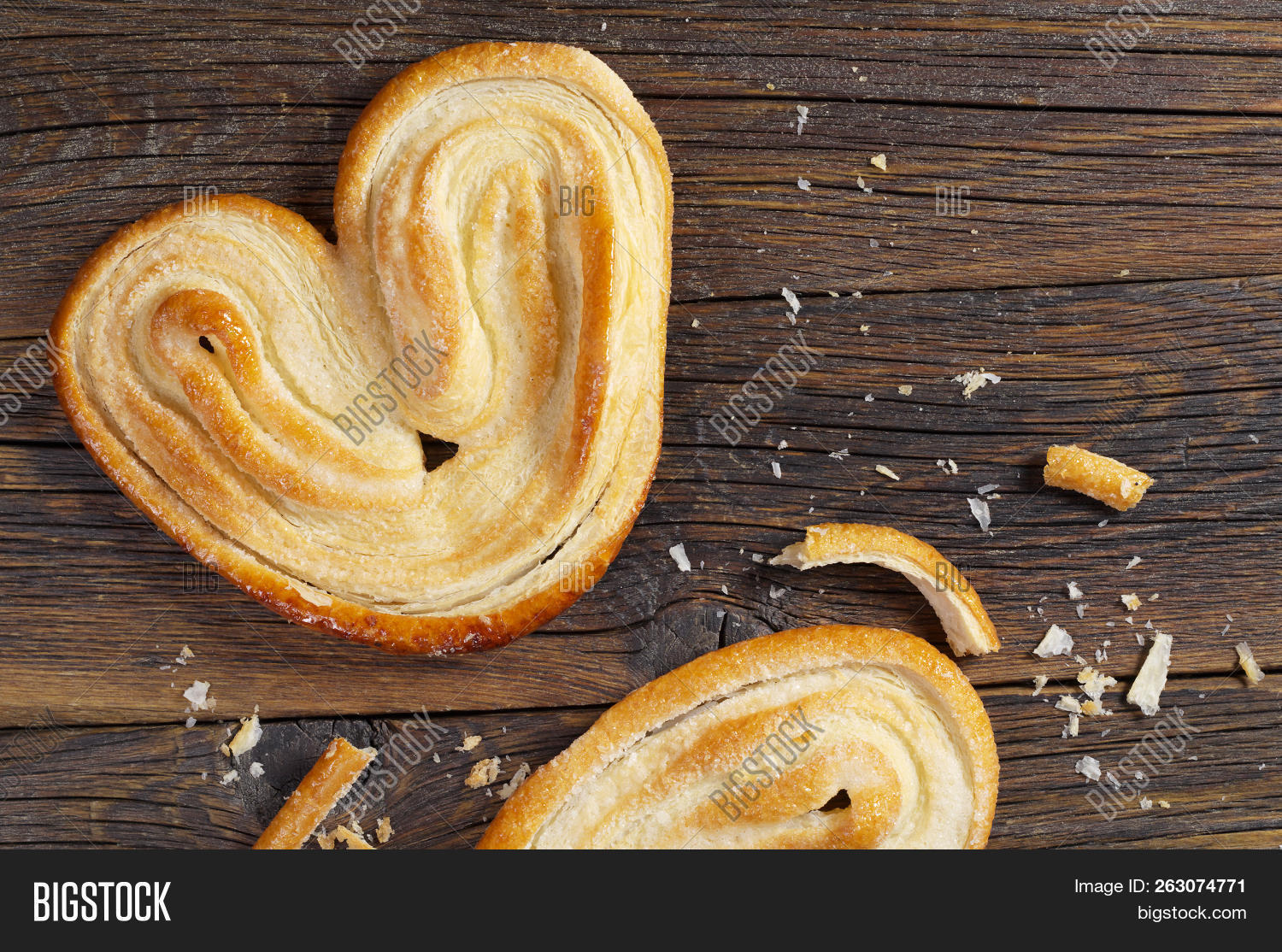 Palmier Biscuits - Image & Photo (Free Trial) | Bigstock