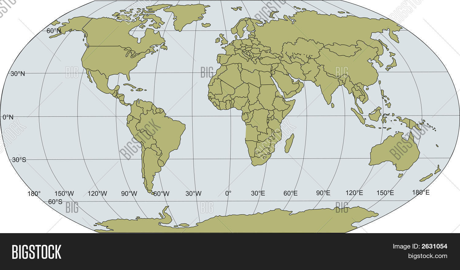 World Political Map Vector & Photo (Free Trial) | Bigstock