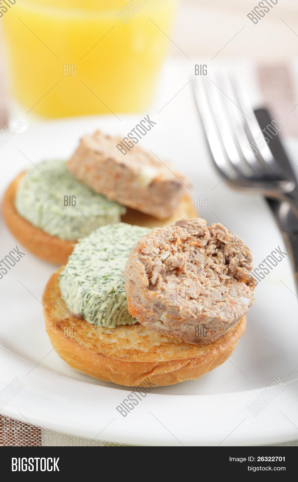 Breakfast Liver Pate Image & Photo (Free Trial) | Bigstock