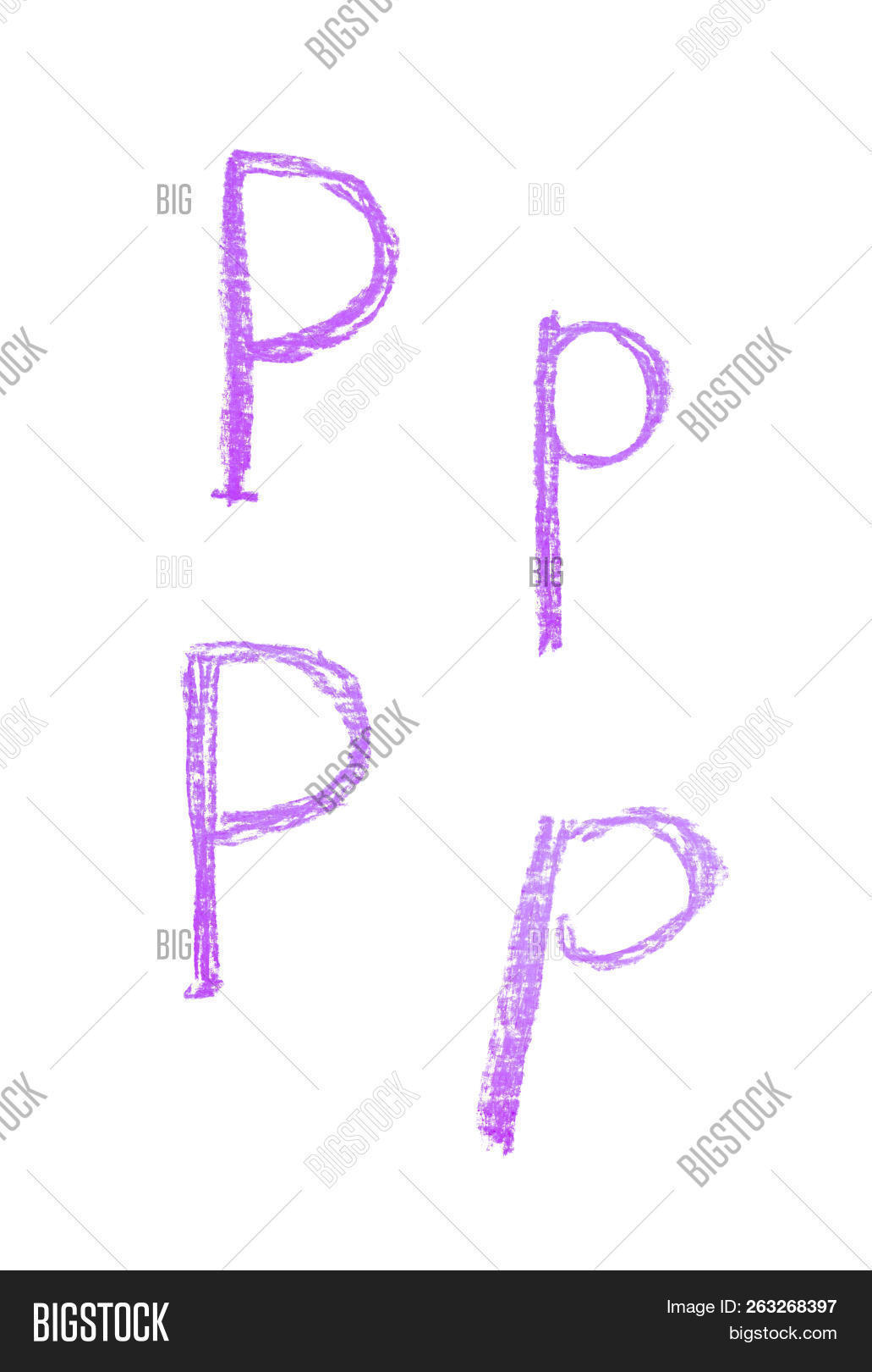 Hand Drawn Chalk P Image & Photo (Free Trial) | Bigstock