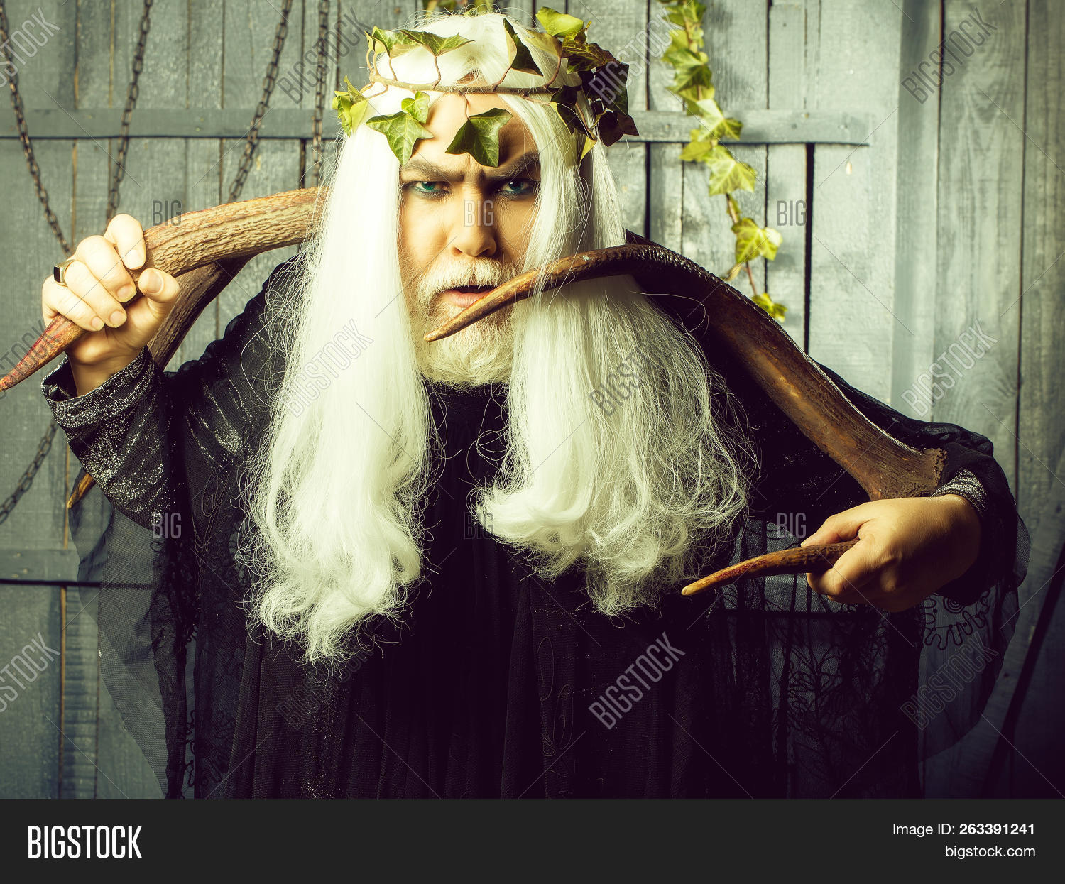 Bearded Senior Strange Image & Photo (Free Trial) | Bigstock