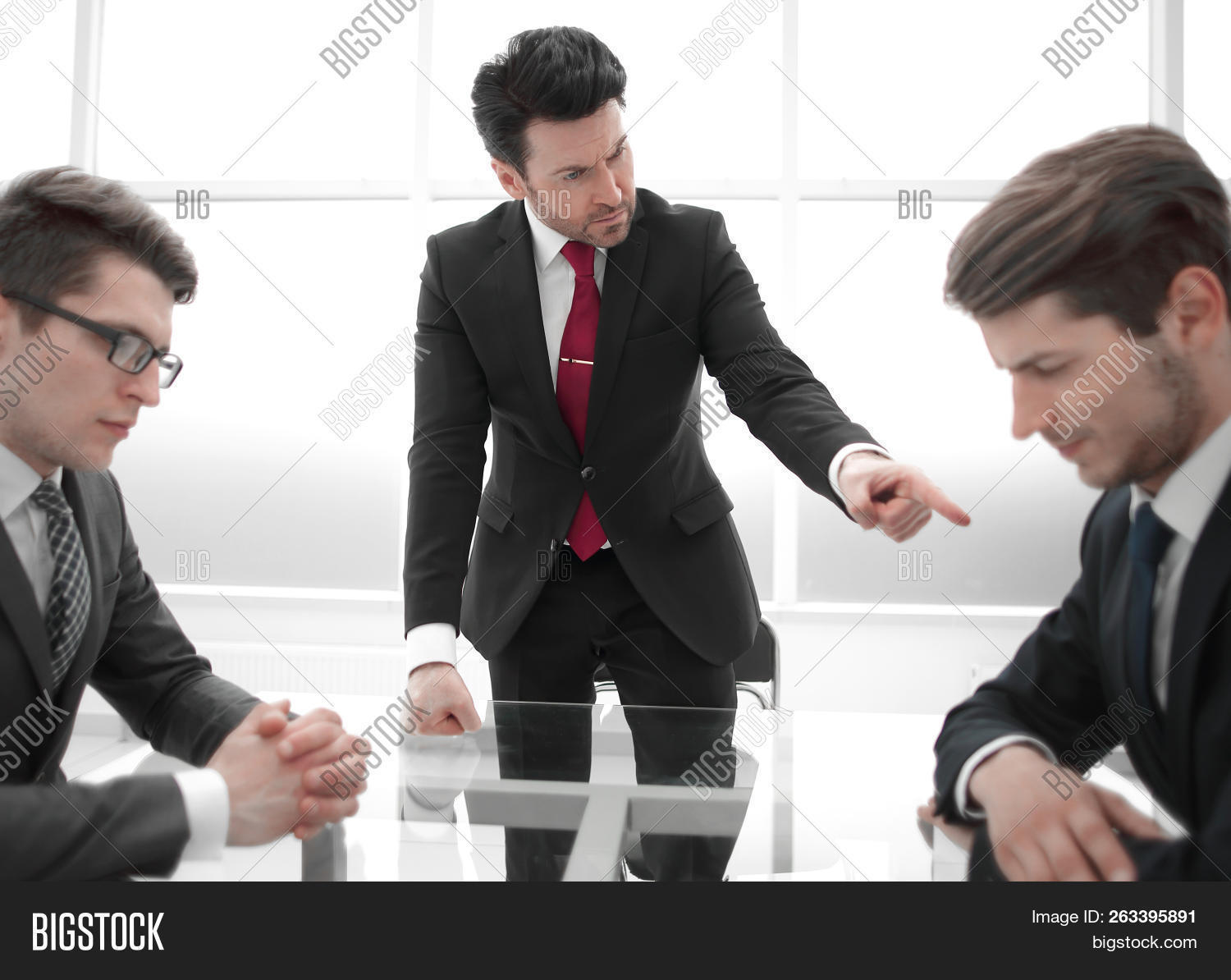 Strict Boss Scolds Image & Photo (Free Trial) | Bigstock