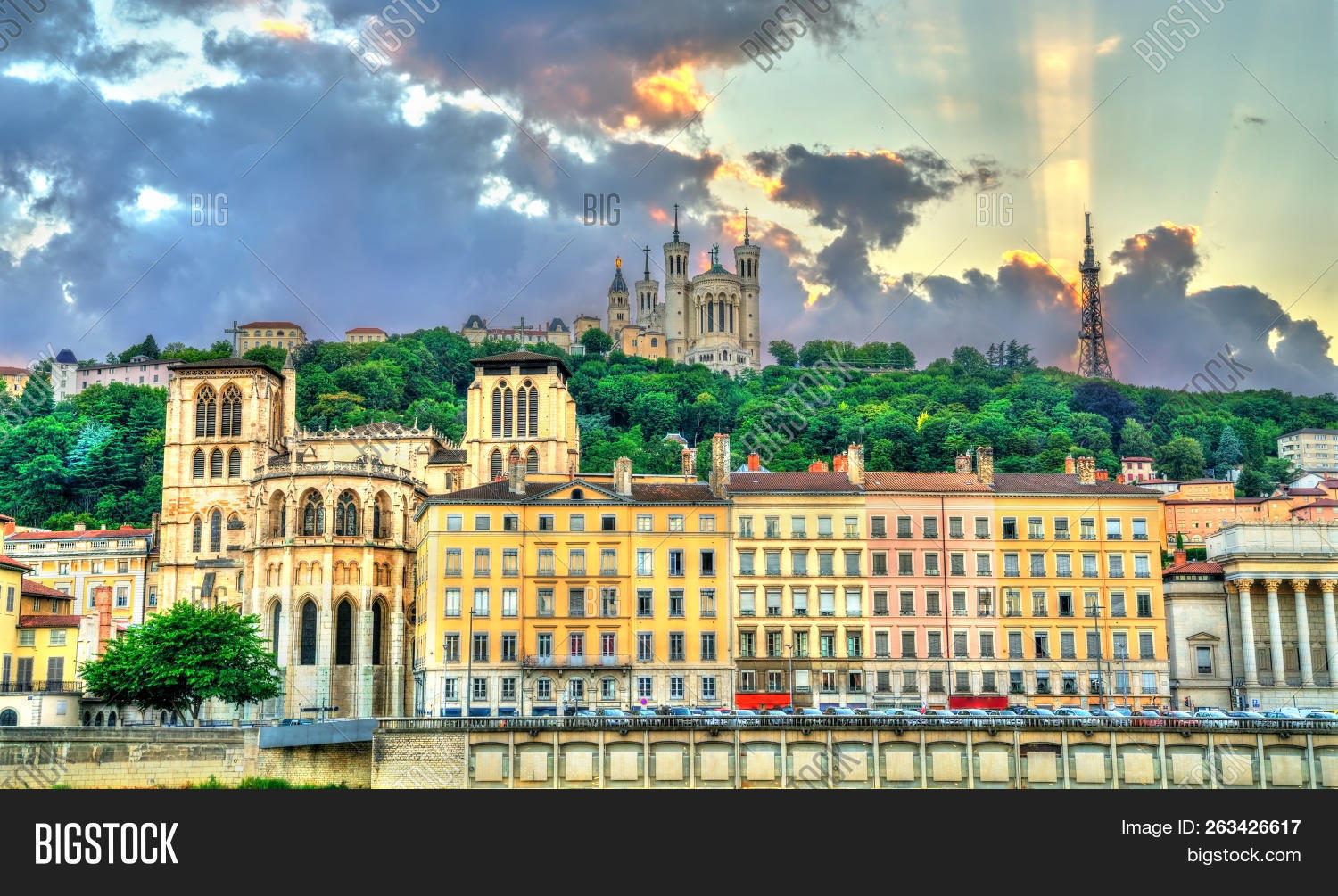 View Lyon Cathedral Image & Photo (Free Trial) | Bigstock
