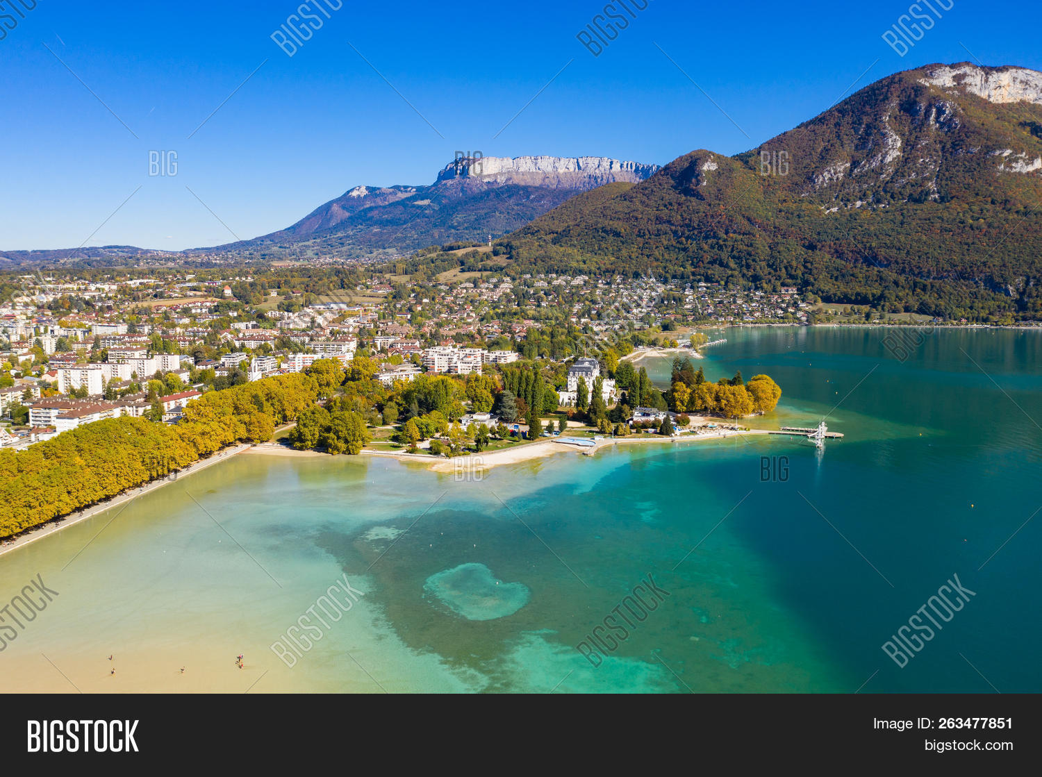 Aerial View Annecy Image & Photo (Free Trial) | Bigstock