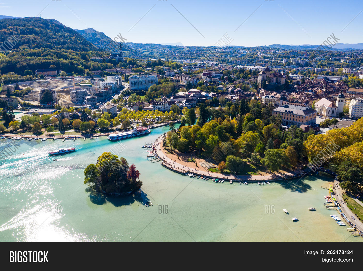 Aerial View Annecy Image & Photo (Free Trial) | Bigstock