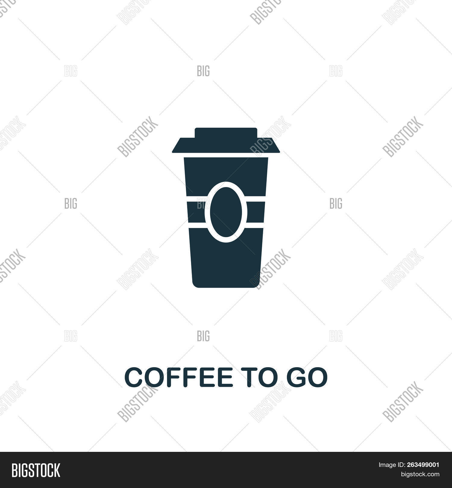 Coffee Go Icon. Image & Photo (Free Trial) | Bigstock