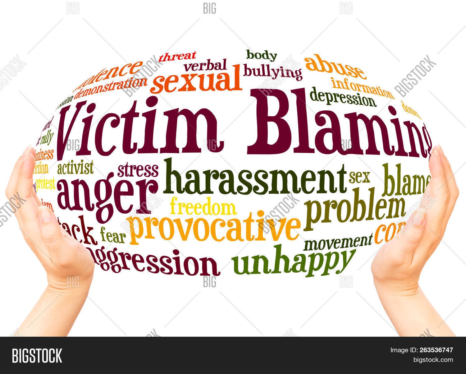 Victim Blaming Word Image & Photo (Free Trial) | Bigstock