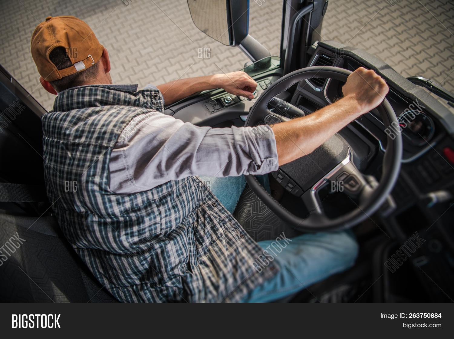 Learning Truck Driving Image & Photo (Free Trial) | Bigstock